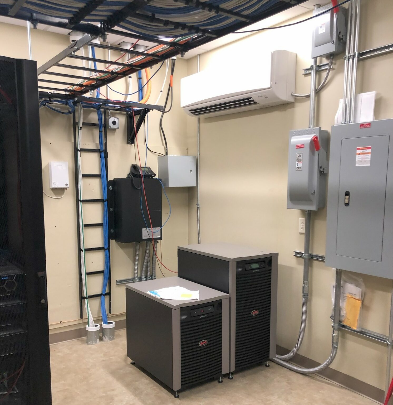 Commercial Server Room Ductless Mini Split Install